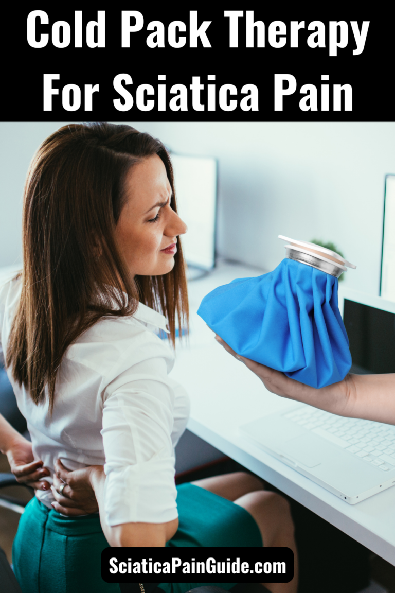 Cold Pack Therapy for Sciatica Pain - Sciatica Pain Guide