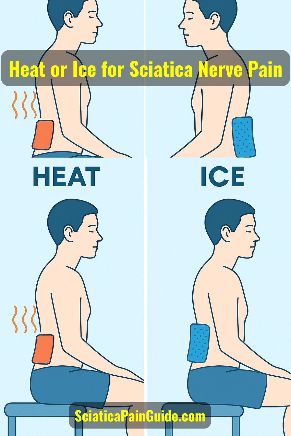 Heat or Ice for Sciatica? When to Use Each for Pain Relief - Sciatica Pain Guide