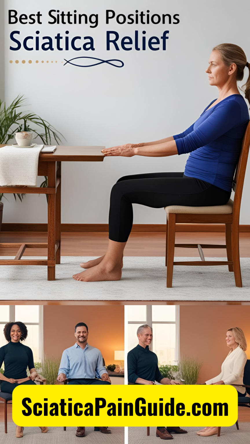 The Best Sitting Positions for Sciatica Relief: What Works and What to Avoid - Sciatica Pain Guide