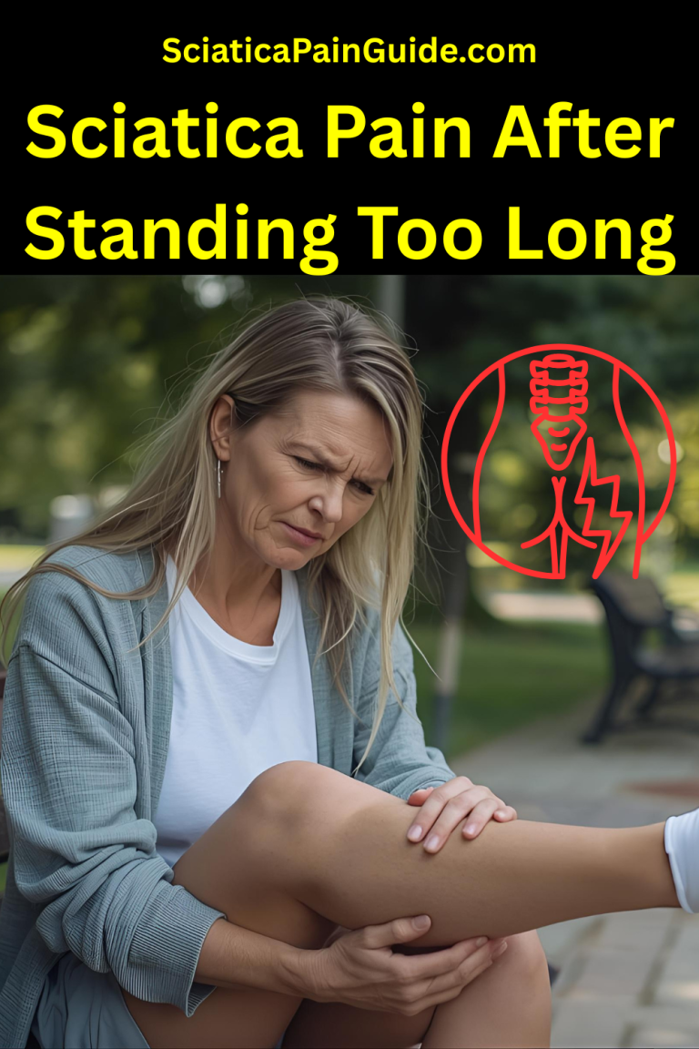 Sciatica Pain After Standing Too Long: Causes, Relief, and Prevention ...