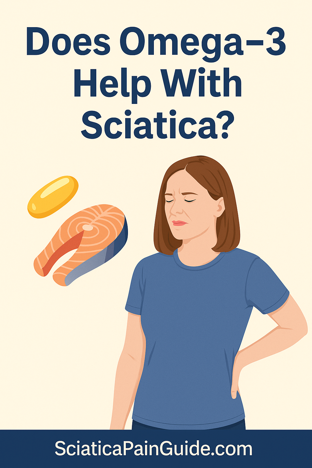 Does Omega-3 Help With Sciatica? What Science Says + How to Use It ...