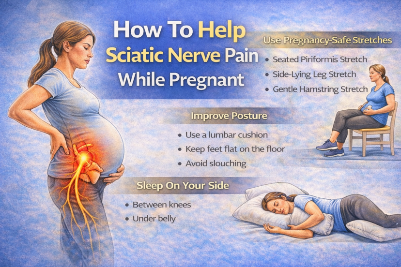 How To Help Sciatic Nerve Pain While Pregnant: Safe, Effective Relief ...