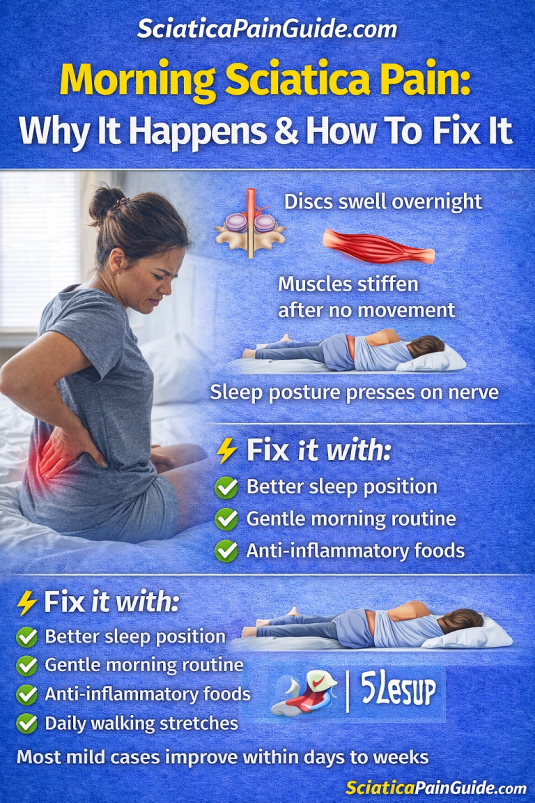 Morning Sciatica Pain: Why It Happens And How To Fix It - Sciatica Pain ...