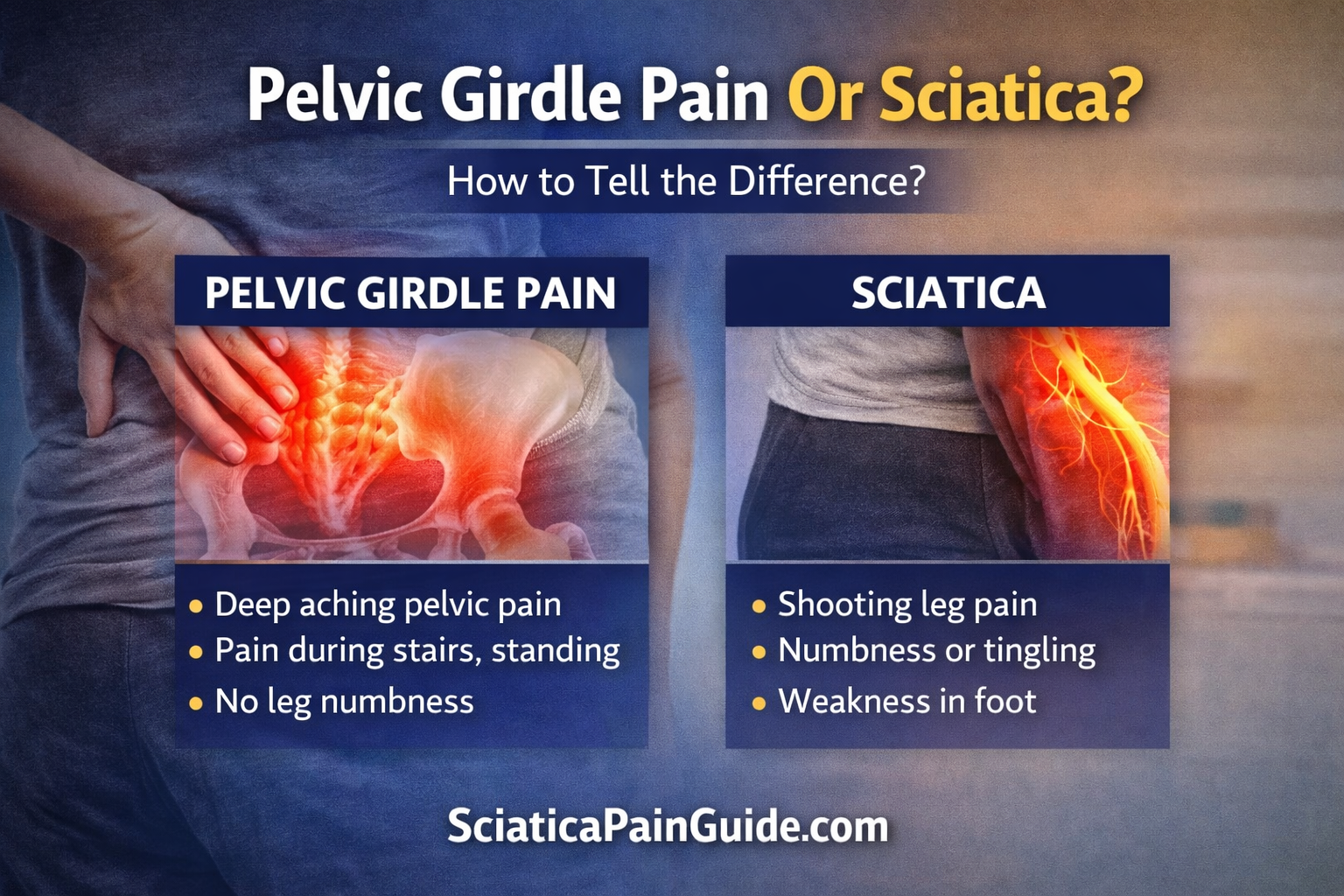 Sciatica Pain in Groin and Hip - Sciatica Pain Guide