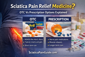 Sciatica Pain Relief Medicine: OTC Vs Prescription Options (What Works ...